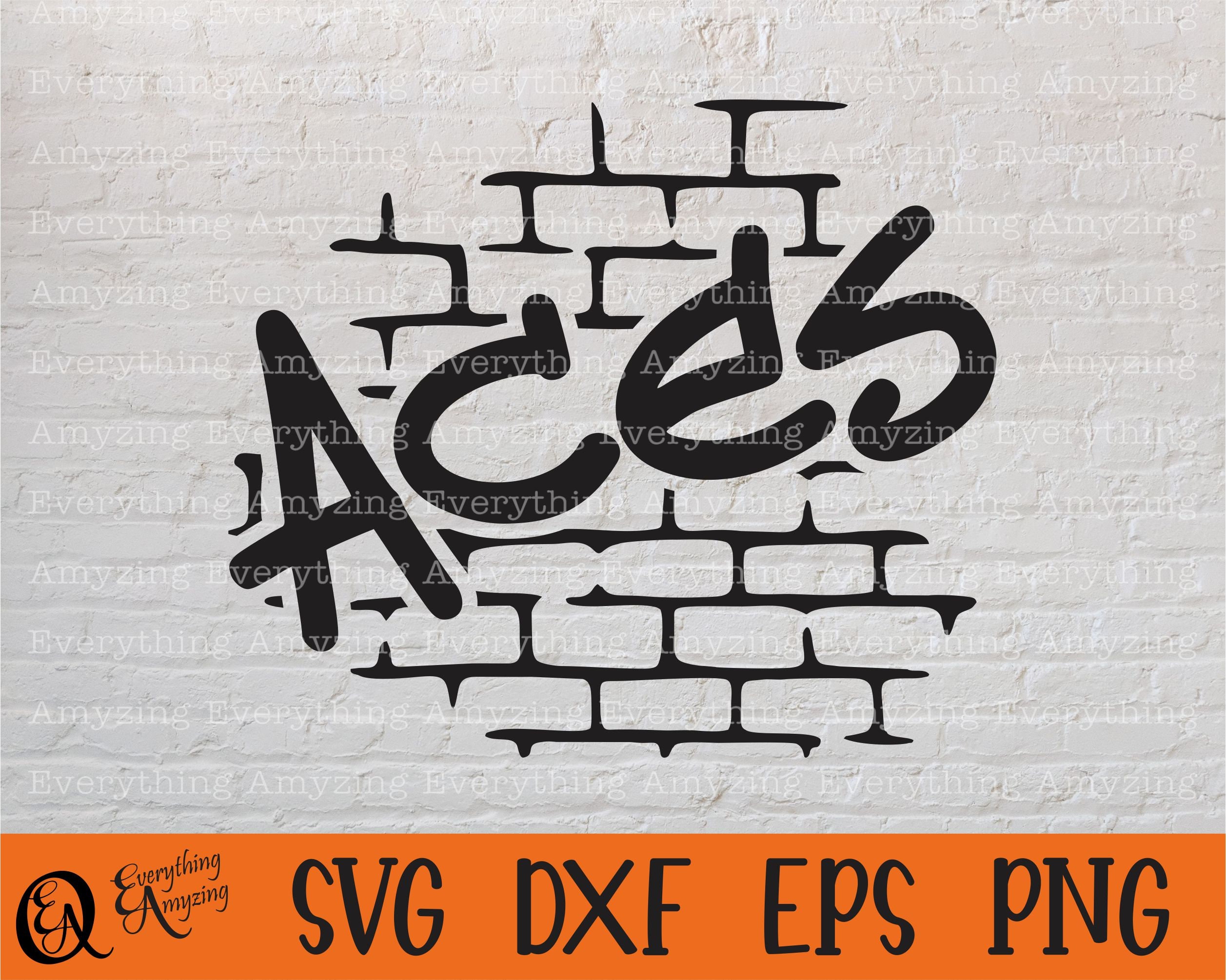 Aces Graffiti Svg, Aces Mascot Svg, Ace School Spirit Svg, Aces High ...