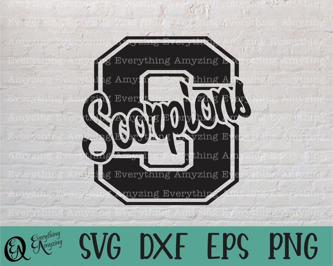 Scorpions Svg, Scorpion Mascot Svg, Scorpion Team Spirit Svg, Scorpions ...