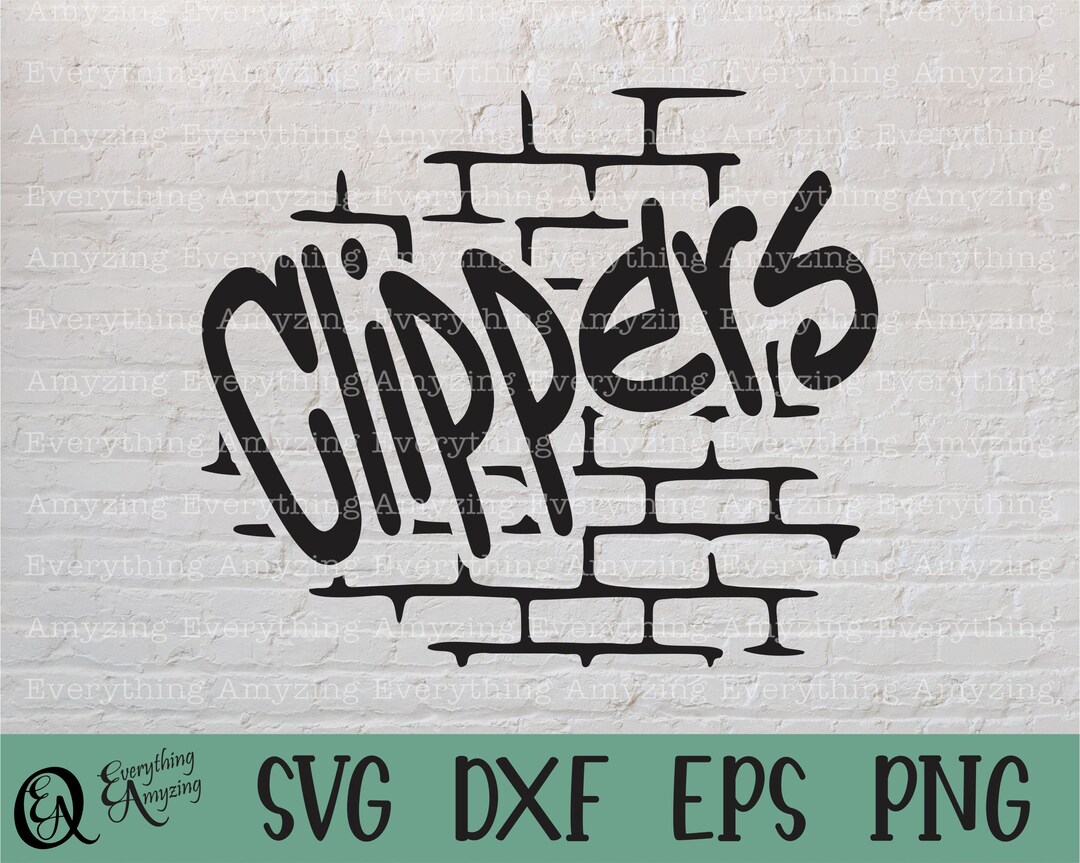 Clippers Graffiti Svg, Clippers Mascot Svg, Clipper School Spirit, High ...