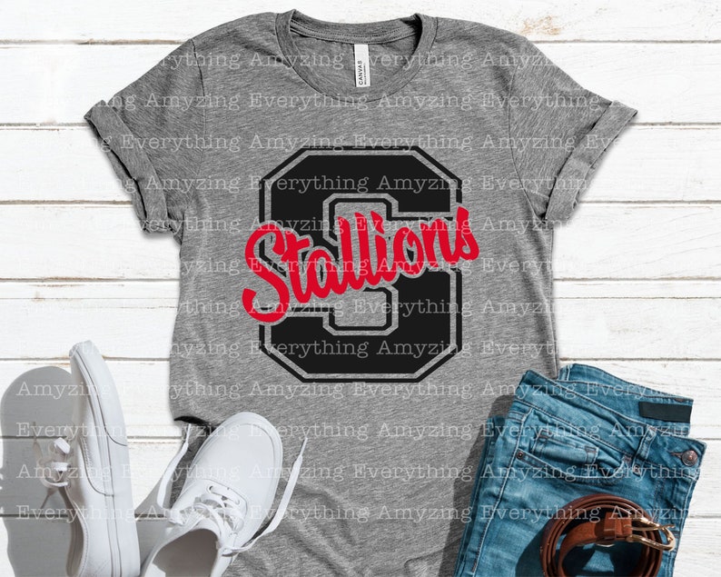 Stallions Mascot Bundle Svg, Stallions School Spirit Svg, Stallions ...