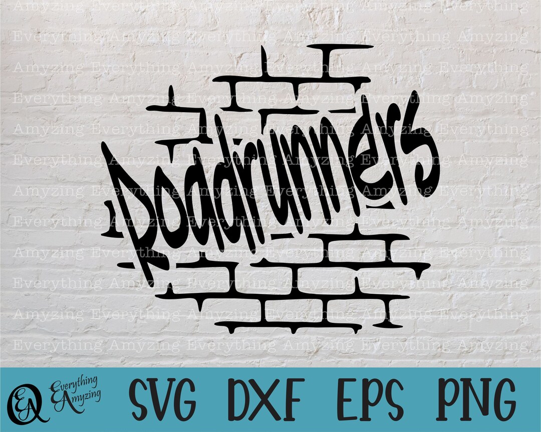 Roadrunners Graffiti Svg, Roadrunners Mascot Svg, Roadrunners School ...