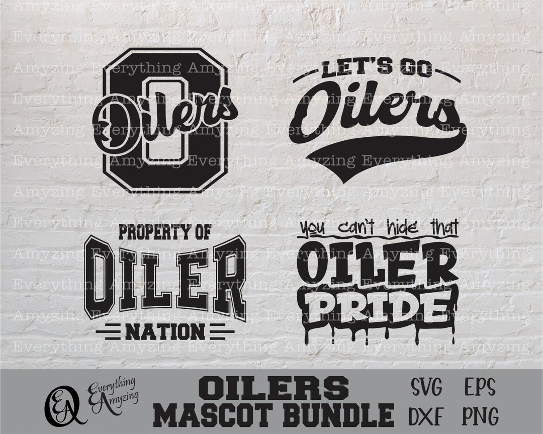 Oilers Mascot Bundle Svg, Oilers School Spirit Svg, Oilers Cheerleading ...