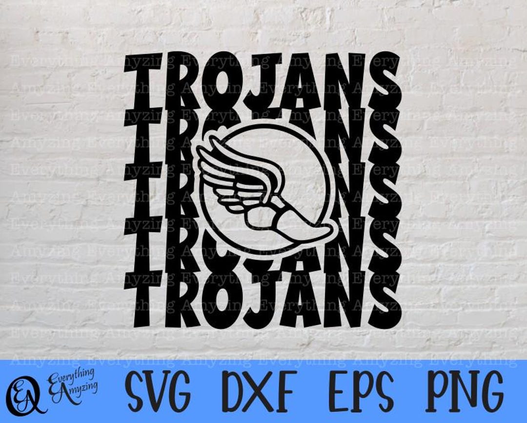 Trojans Track Svg, Trojans Mascot, Trojans Cross Country, Trojans High ...
