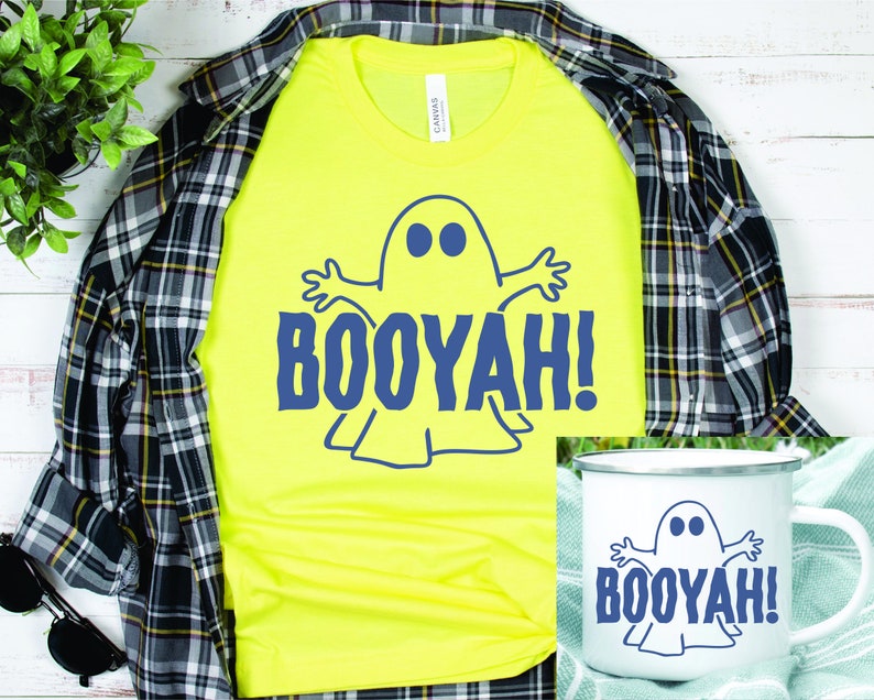 BOOYAH Svg Halloween Ghost Svg Ghost Boo Svg Halloween - Etsy