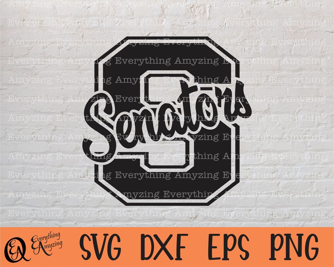 Senators Svg, Senators Mascot Svg, Senators School Spirit Svg, Senators ...