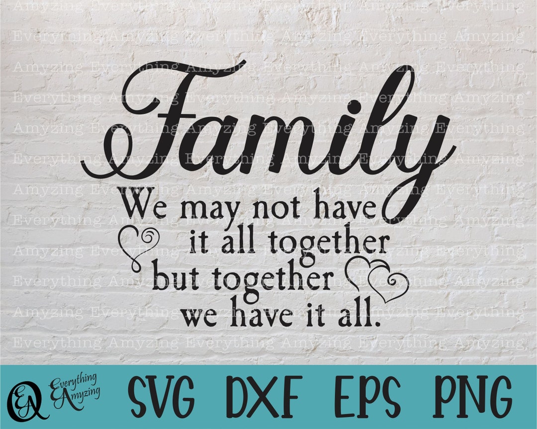 Family SVG, Funny Family Sign, Family Home Decor Svg, Family Sign ...