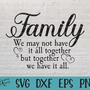 Family SVG, Funny Family Sign, Family Home Decor Svg, Family Sign ...