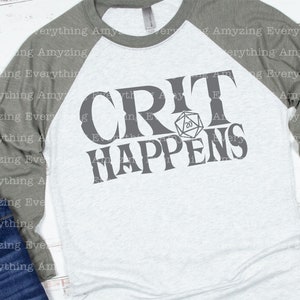 Crit Happens Svg, Dungeons and Dragons Svg, Dnd Svg, Dice Dnd, Dungeon ...