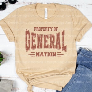 General Nation Svg, Generals Mascot Svg, Generals School Spirit Svg ...