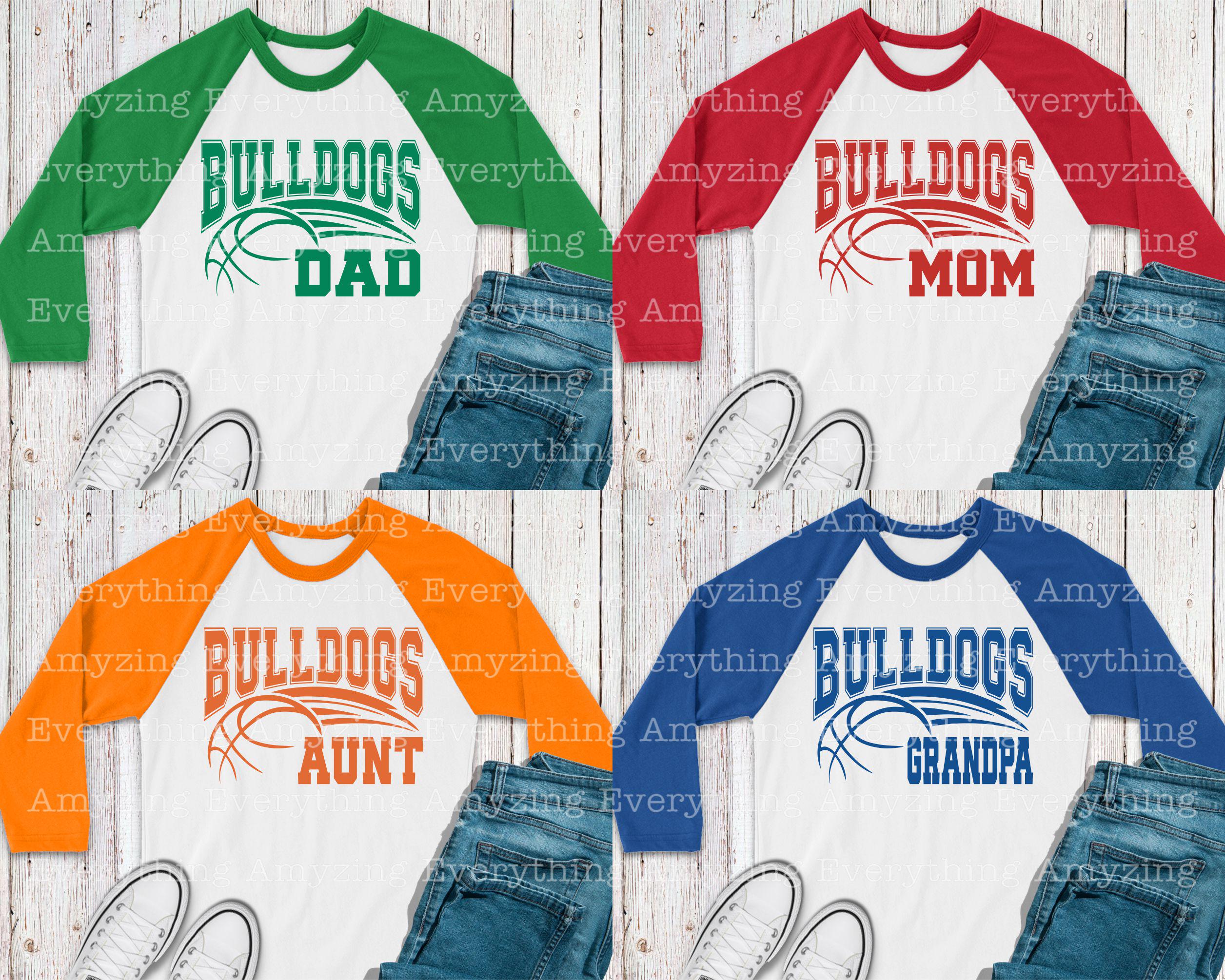 Bulldogs Basketball Family Bundle Svg, Basketball Dad Svg, Bulldog Mom ...