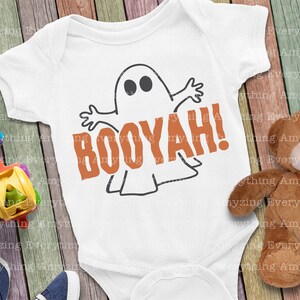 BOOYAH Svg, Halloween Ghost Svg, Ghost Boo Svg, Halloween Party Svg ...