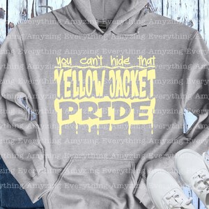 Yellow Jackets Pride Svg, Yellow Jackets Mascot Svg, Yellow Jackets ...