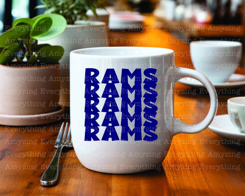 Rams Mascot Svg, Rams High School Svg, Rams Cheerleader Svg, Rams ...