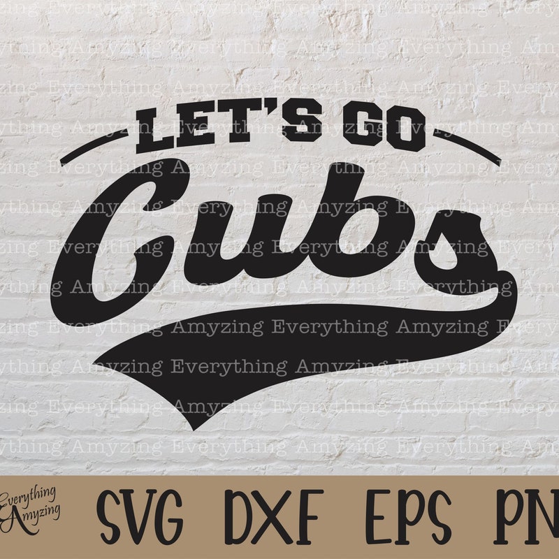 Chicago Cubs Svg - Etsy