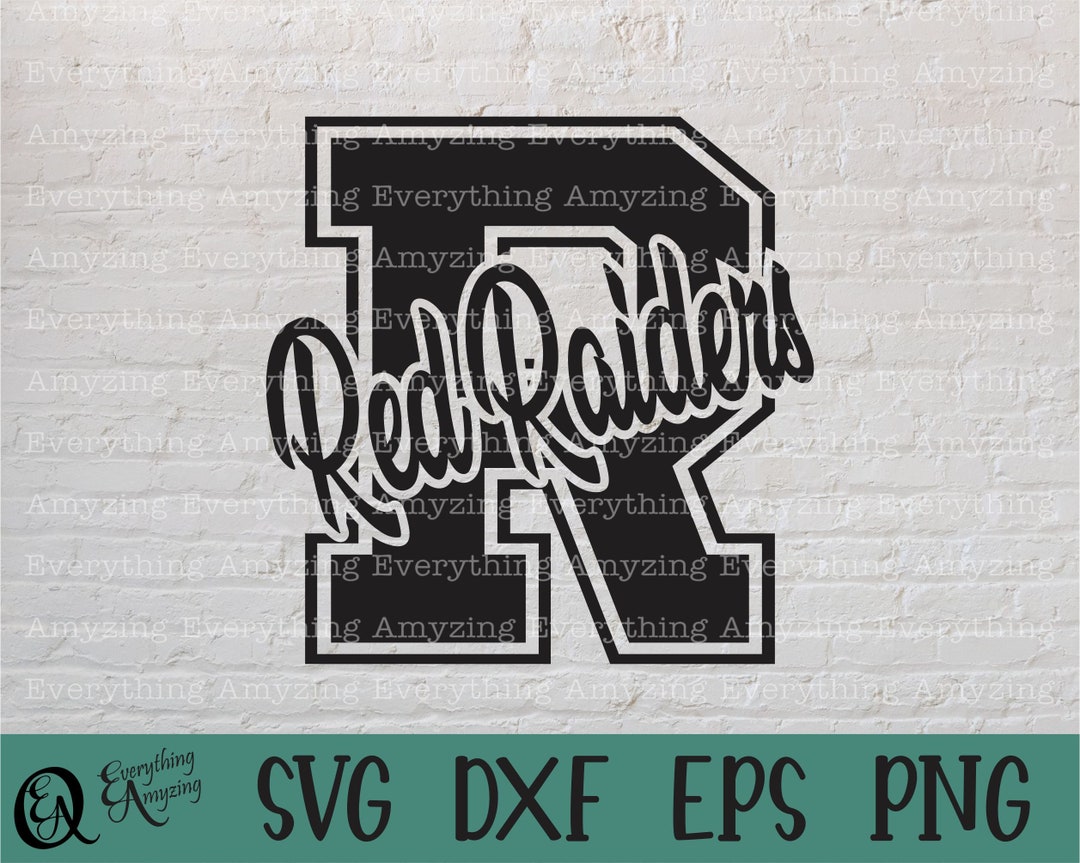 Red Raiders Svg, Red Raiders Mascot Svg, Red Raiders School Spirit Svg ...