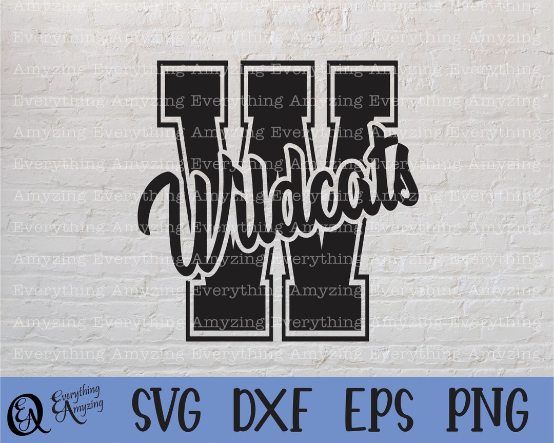 Wildcats Svg, Wildcats Mascot Svg, Wildcats School Spirit Svg, Wildcats ...