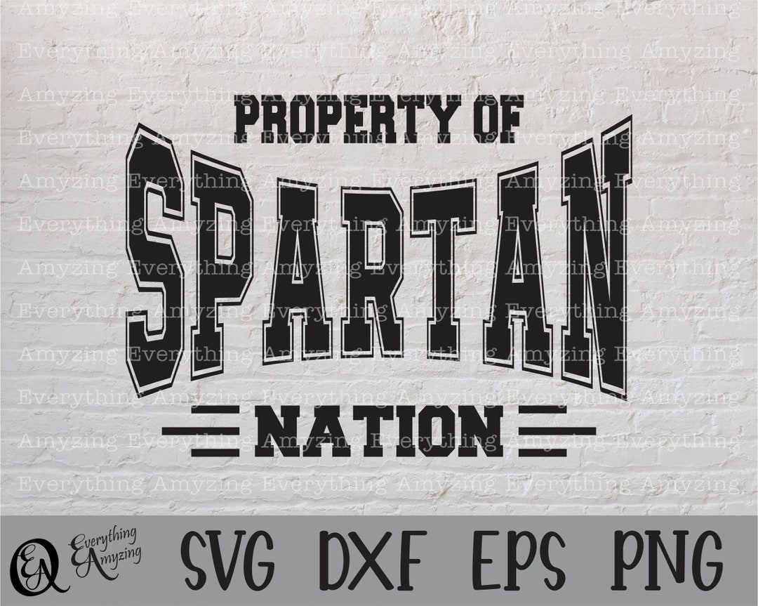 Spartan Nation Svg, Spartans Mascot Svg, Spartans School Spirit Svg ...