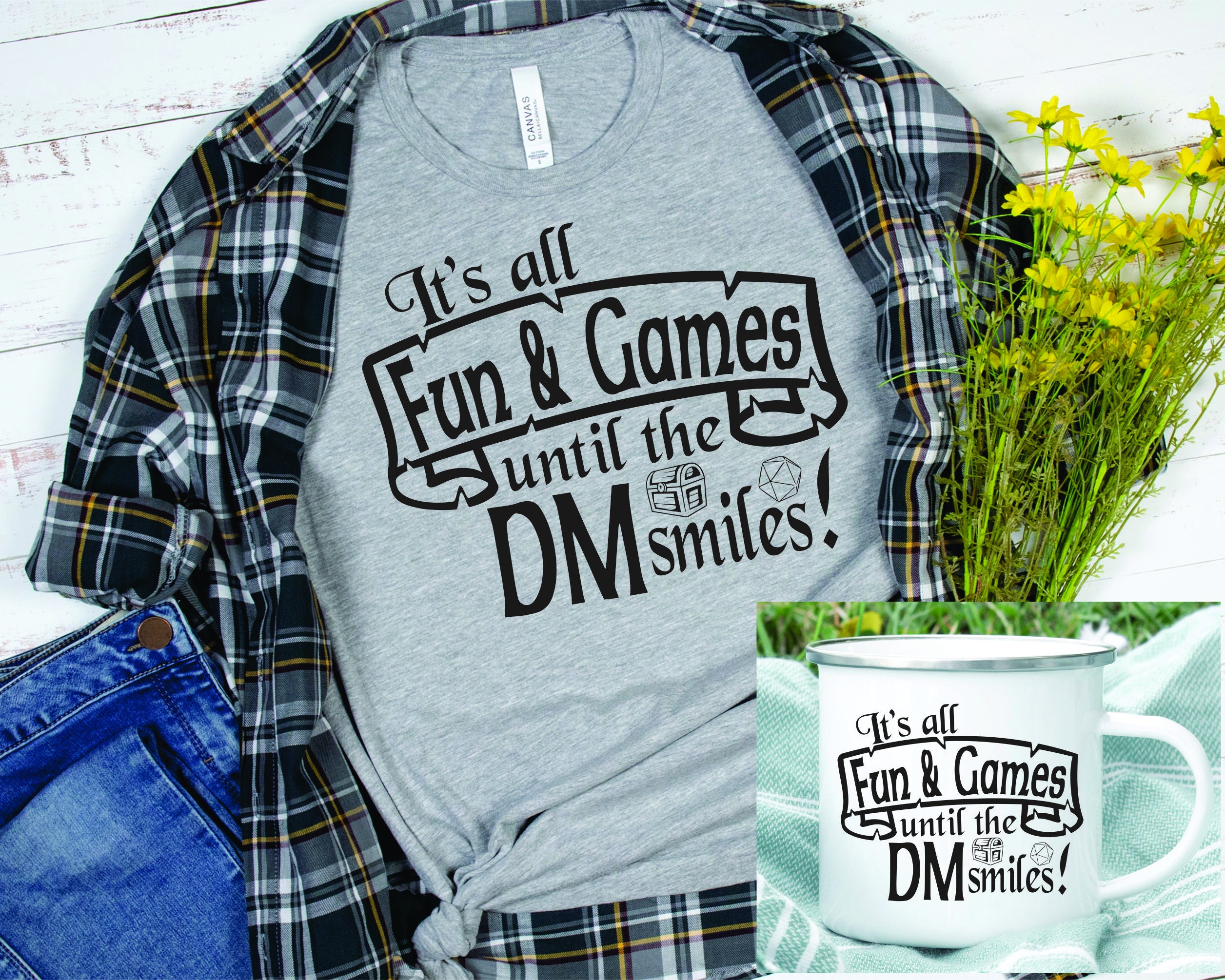 Fun and Games Svg Dnd Svg Dungeons and Dragons Svg RPG Svg | Etsy