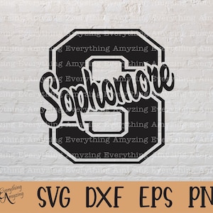 Sophomore Svg, Sophomore Class Svg, High School Svg, Back to School ...