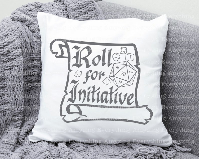 Roll for Initiative Svg, Dnd Svg, Dungeons and Dragons Svg, RPG Svg ...