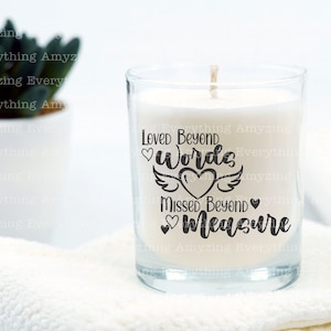Loved Beyond Words Missed Beyond Measure Svg, Rest in Peace Svg, in ...