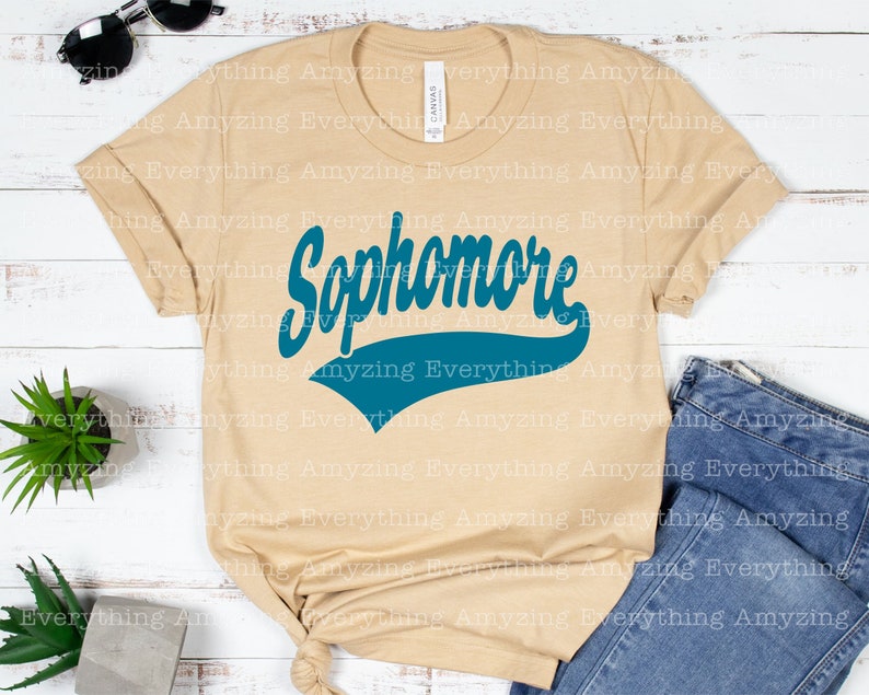 Sophomore Swoosh Svg, Sophomore Class Svg, High School, Back to School ...