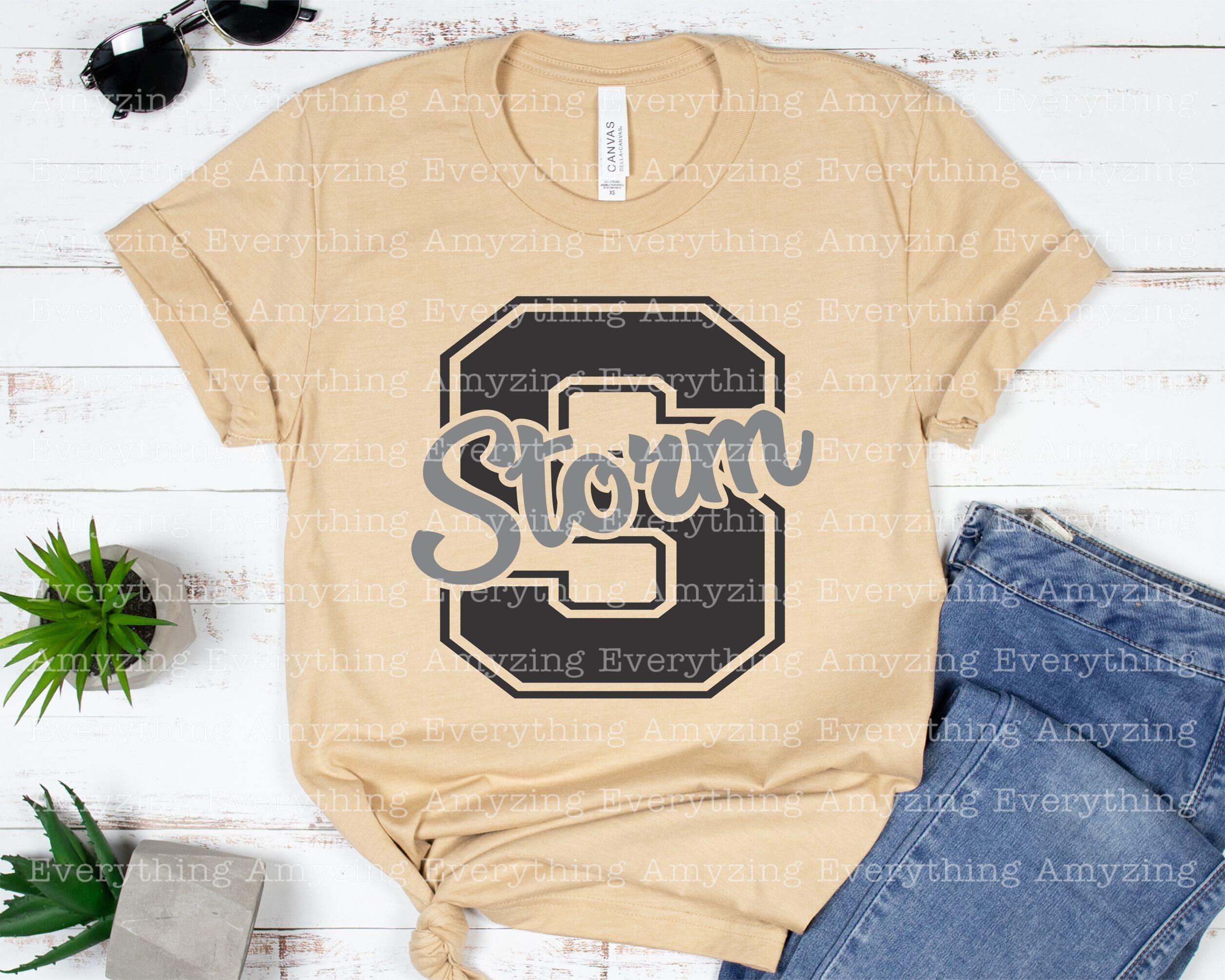 Storm Svg, Storm Mascot Svg, Storm School Spirit Svg, Storm ...