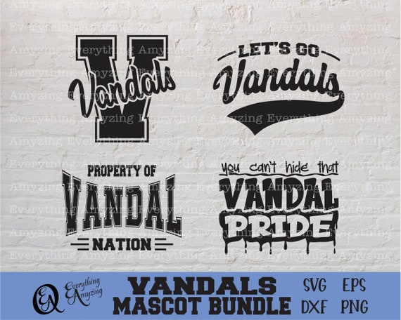 The Vandal Vandalia Vandals Logo Vandalia Community High School