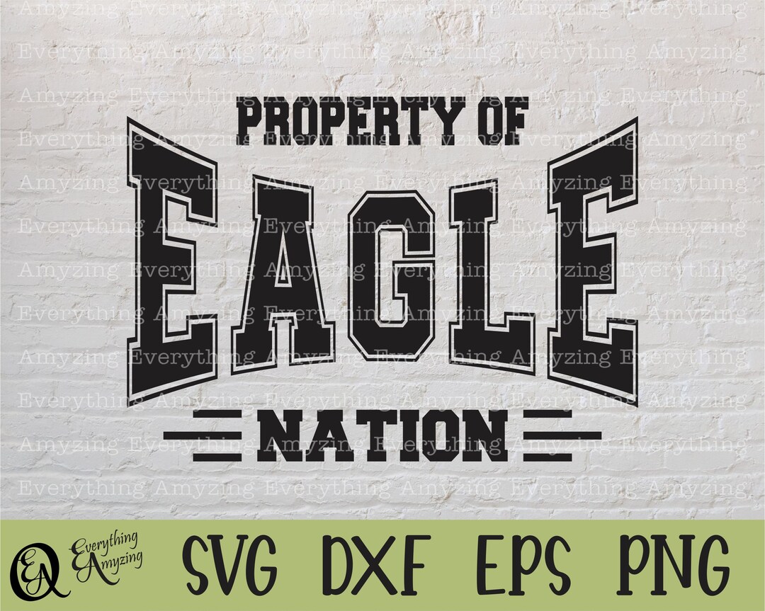 Eagle Nation Svg, Eagles Mascot Svg, Eagles School Spirit Svg, Eagles ...