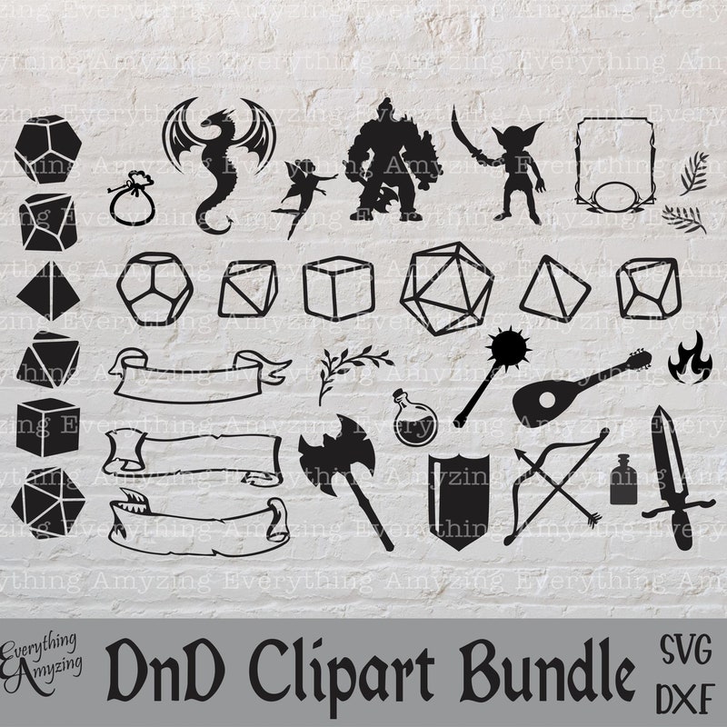 Dnd Clipart - Etsy