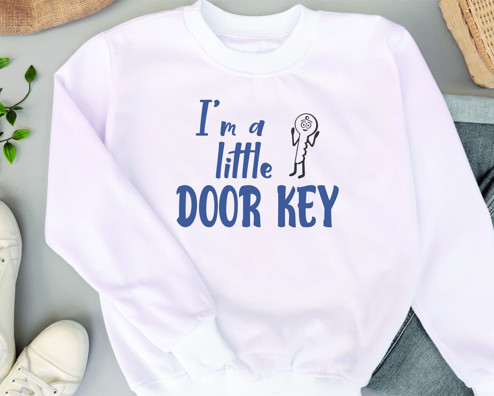 I'm a Little Door Key Svg Word Pun Svg Dorky Svg Nerdy | Etsy