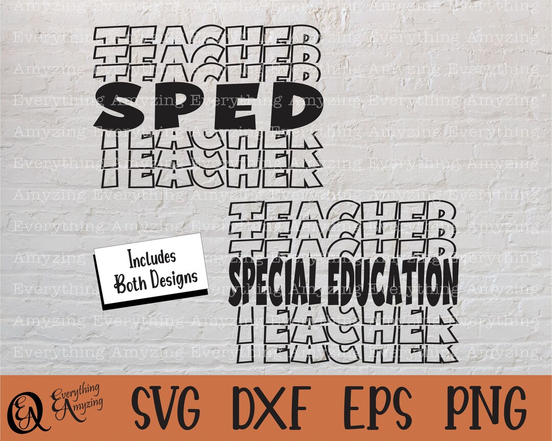 Special Education Teacher Svg, Special Ed Svg, Back to School Svg, SPED ...