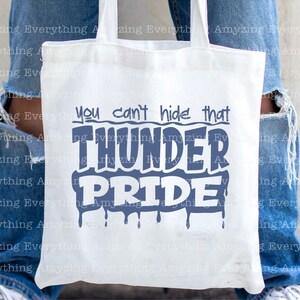 Thunder Mascot Bundle Svg, Thunder School Spirit Svg, Thunder ...
