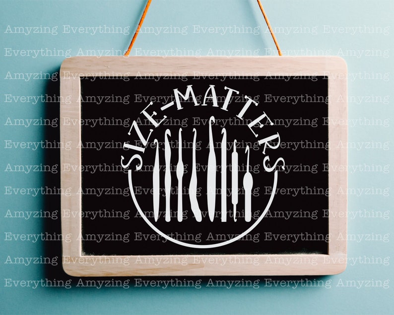 Size Matters Design Bundle Svg, Crochet SVG, Cricut Svg, Silhouette Svg ...