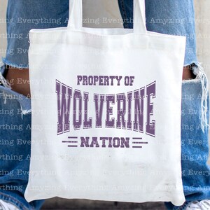Wolverine Nation Svg, Wolverines Mascot Svg, Wolverines School Spirit ...