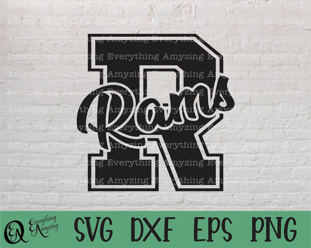 Rams Svg, Rams Mascot Svg, Rams School Spirit Svg, Rams Cheerleading ...