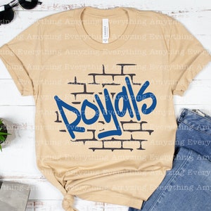 Royals Graffiti Svg, Royals Mascot Svg, Royals School Spirit Svg, High ...