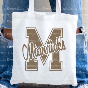 Mavericks Svg, Mavericks Mascot Svg, Mavericks School Spirit, Mavericks ...