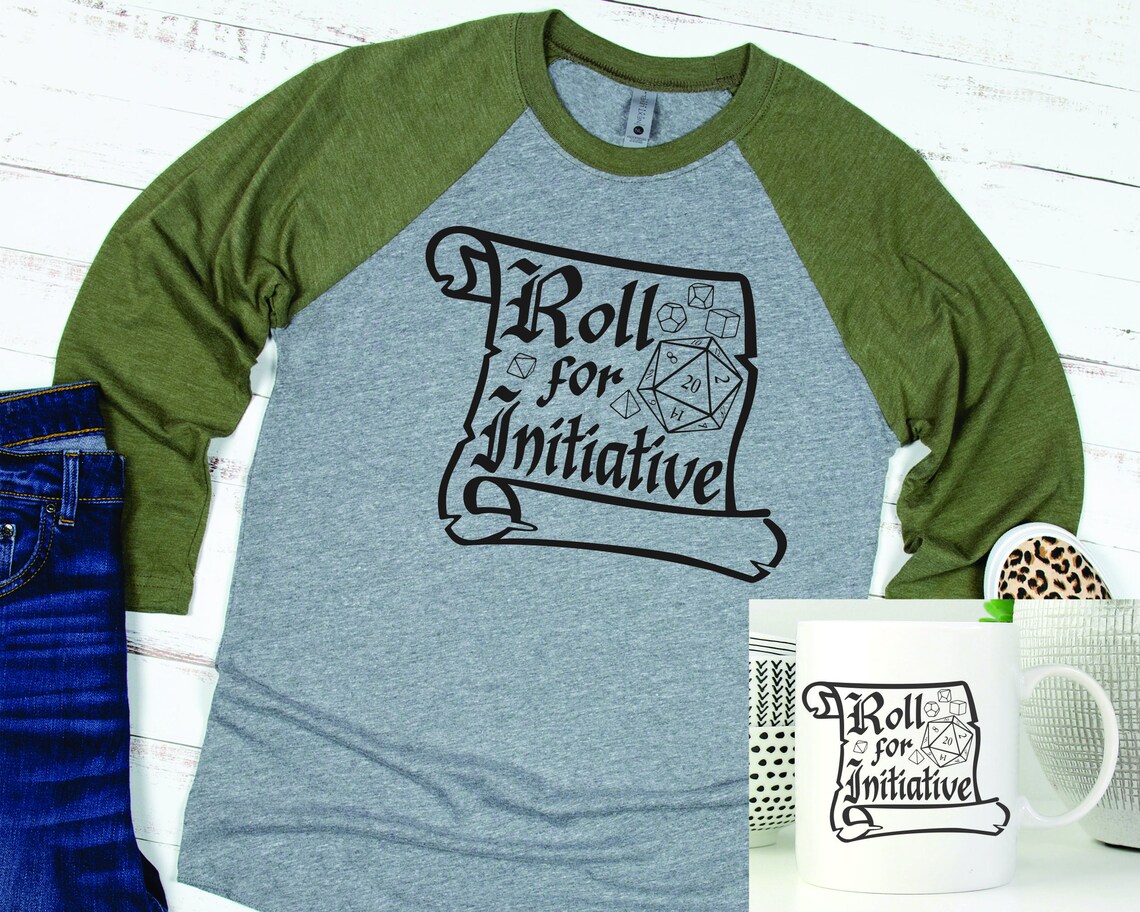 Roll for Initiative Svg Dnd Svg Dungeons and Dragons Svg | Etsy