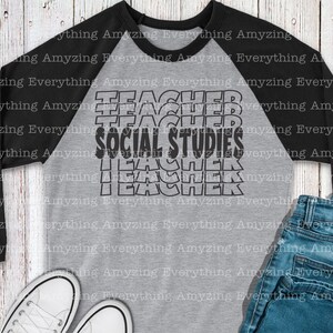 Social Studies Teacher Svg, School Teacher Svg, High School Social ...