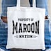 Maroon Nation Svg, Maroons Mascot Svg, Maroons School Spirit Svg ...