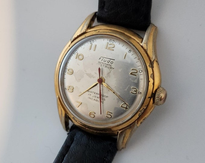Vintage Fludo Landeron 48 Round Button Chronograph Men's Watch - Etsy UK