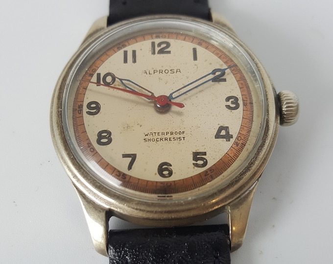 Vintage ALPROSA Gents Watch, SWISS Made, 17 Jewels, Circa Early ...