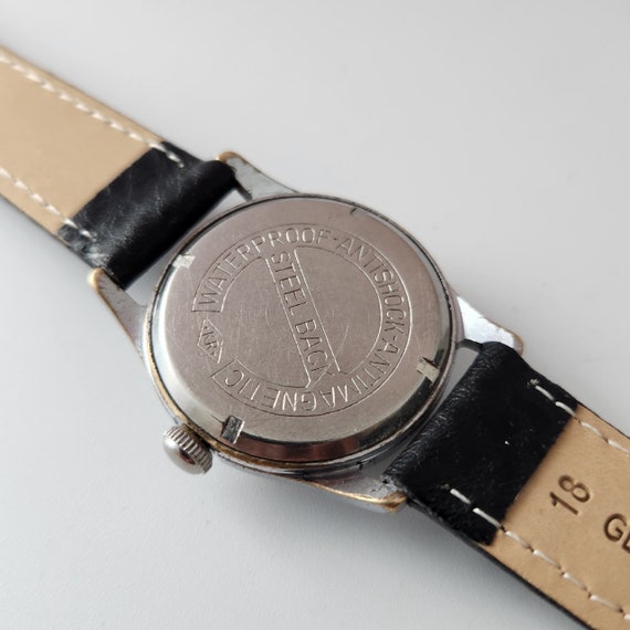 Vintage LUSINA GENEVE WW2 Era Watch, Swiss Made 17 Je… - Gem