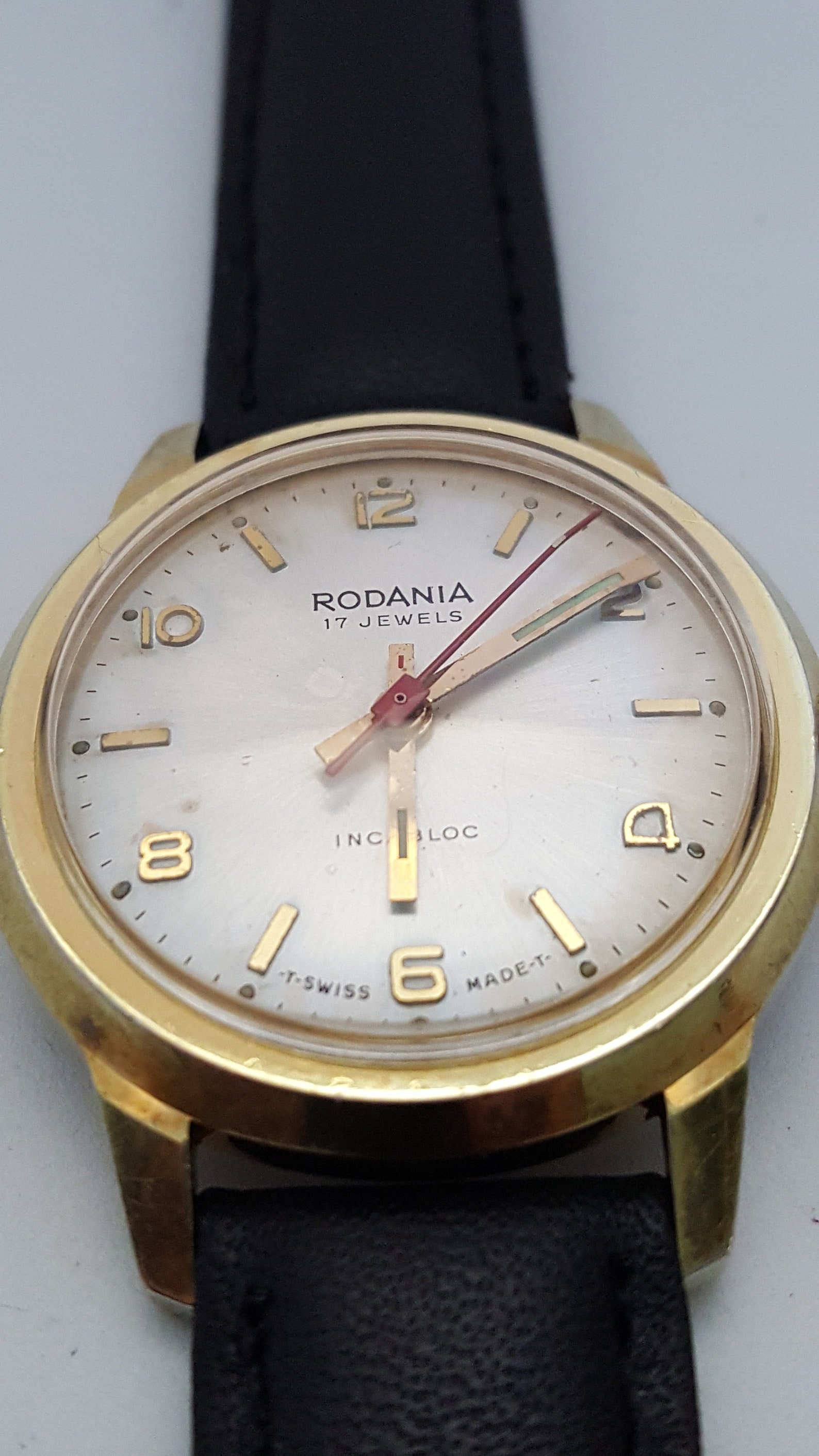 Vintage RODANIA SWISS Made Gents Watch 17 Jewel Manual | Etsy