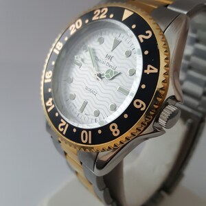 DANIEL DAVID QUARTZ Gents Watch, Uni Directional Bezel, Stainless Steel ...