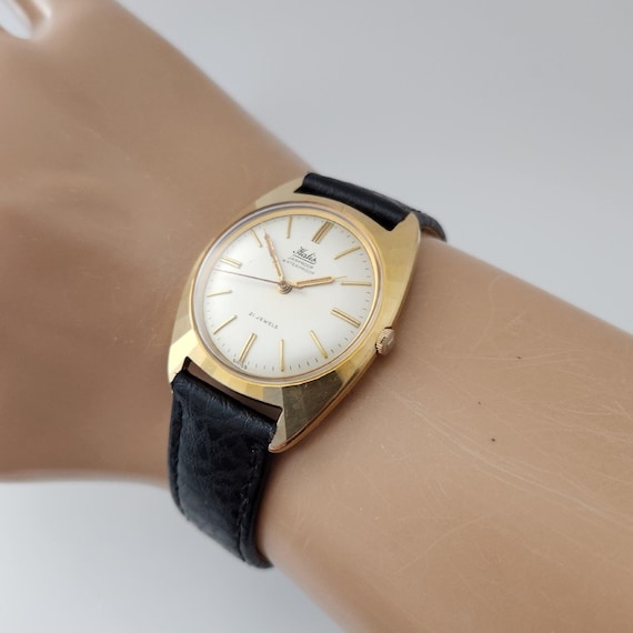 Vintage HAFIS Gents Watch, SWISS Made 21 Jewel, Unusu… - Gem