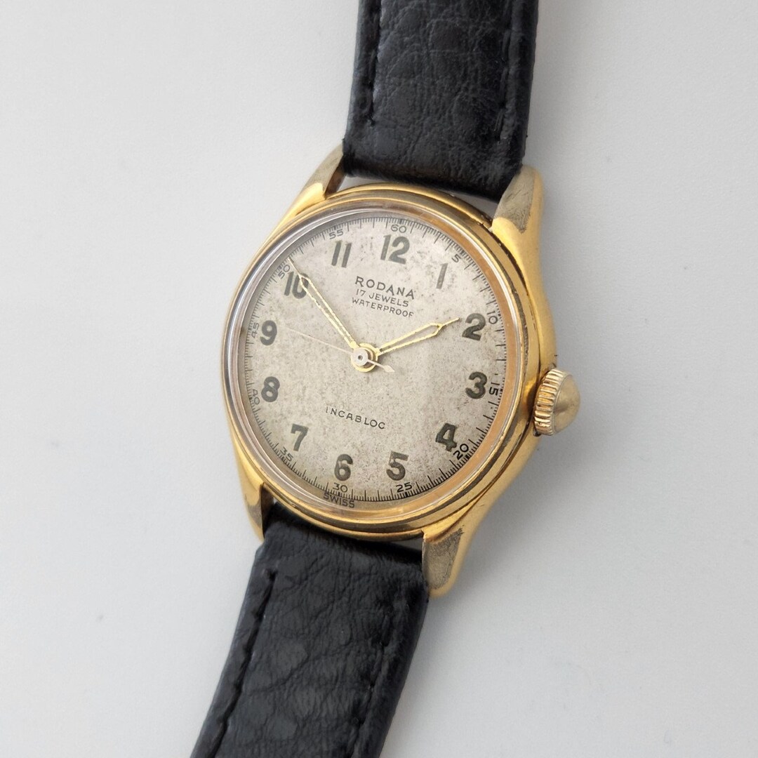 Vintage RODANA SWISS Made Midi Sized Watch, 17 Jewels, Fine Vintage ...