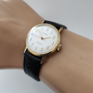Vintage HOVER SWISS Made Gents Watch, 17 Jewel Movement, Superb Dial ...