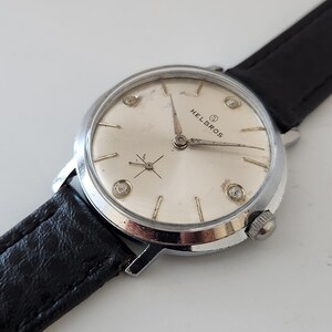Vintage HELBROS Gents Watch, SWISS Made Movement, Unique Case Shape ...
